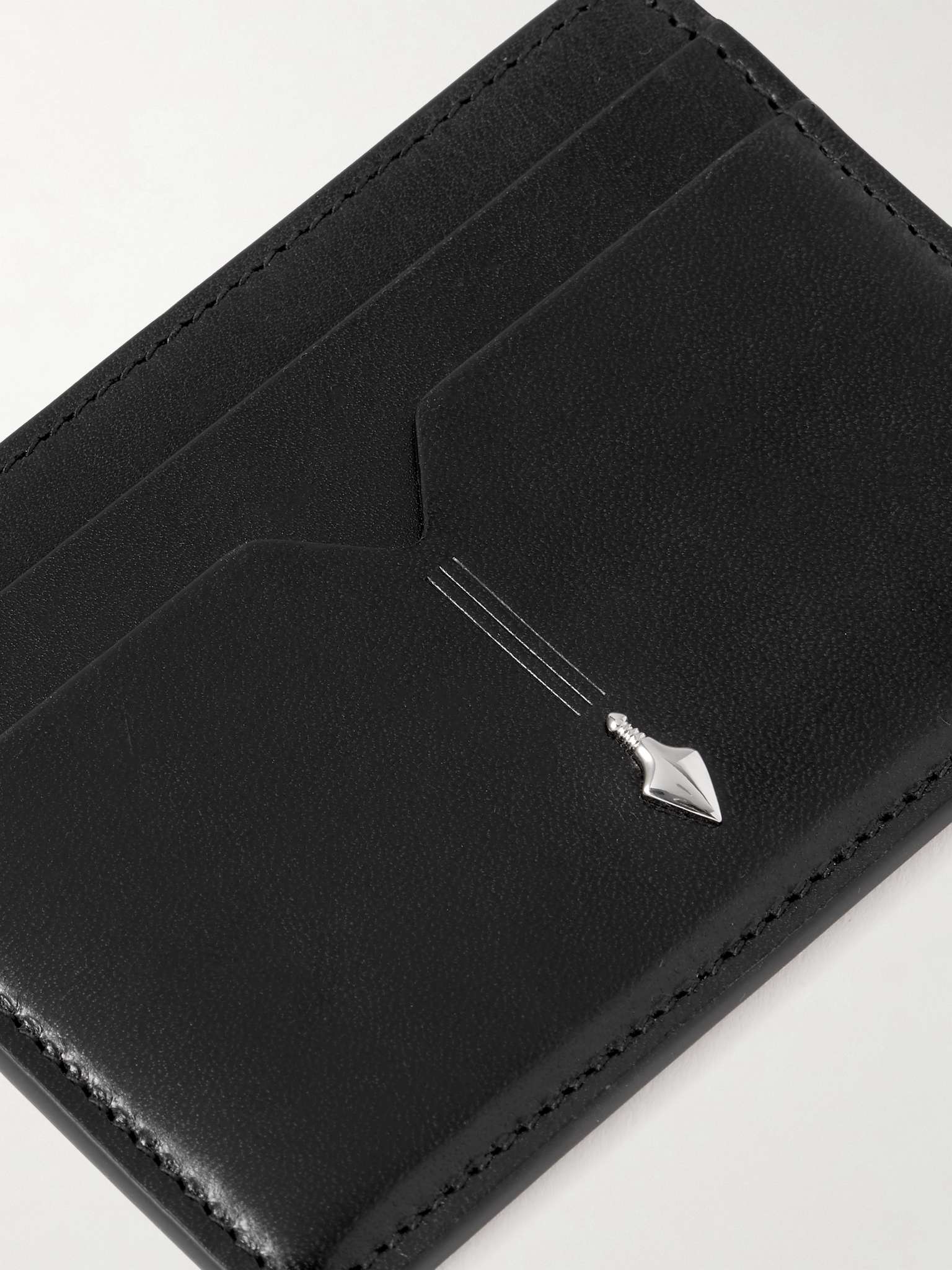 Black Theodore Leather Cardholder | JACQUES MARIE MAGE | MR PORTER