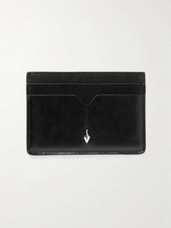 Black Theodore Leather Cardholder | JACQUES MARIE MAGE | MR PORTER