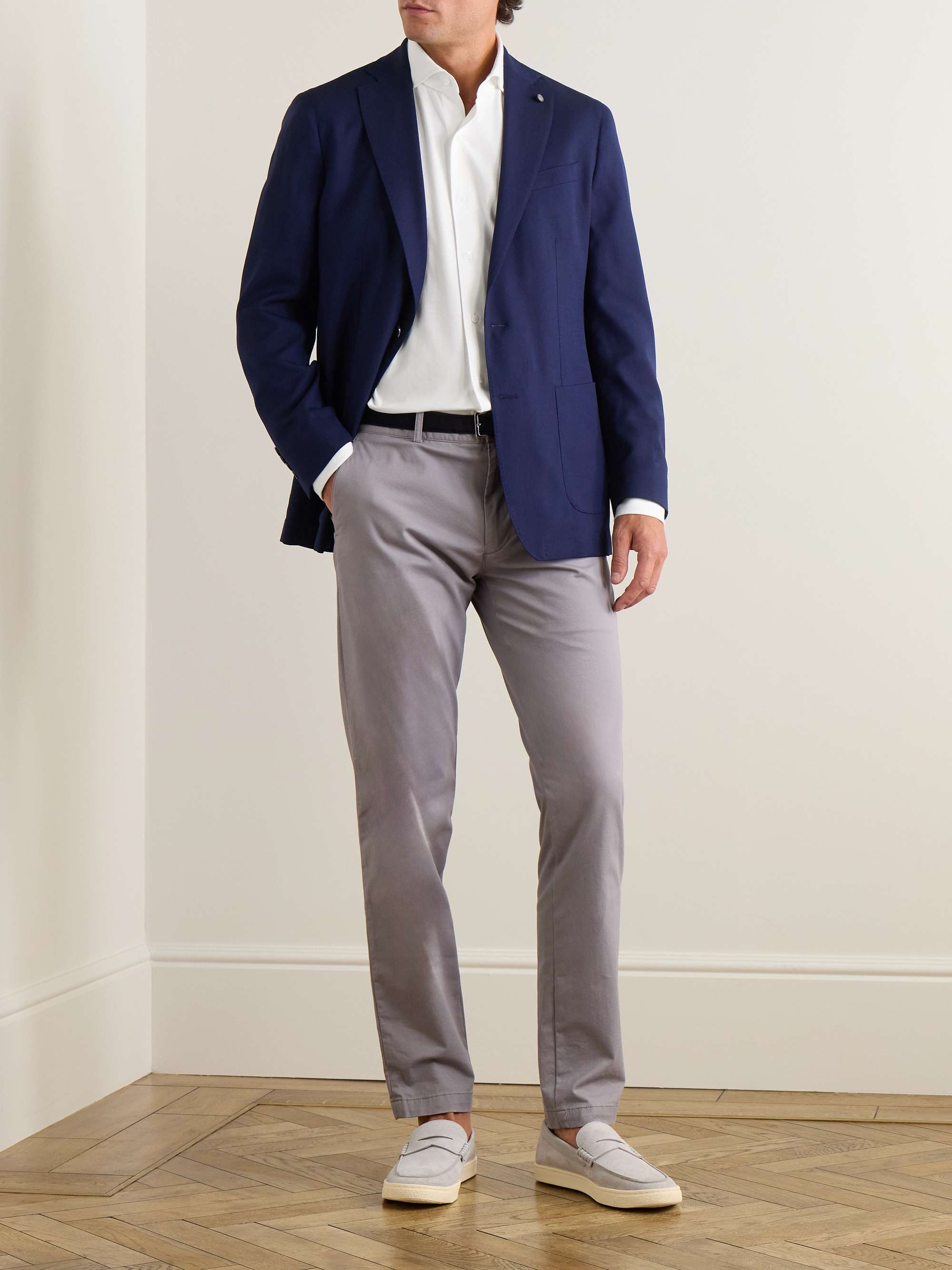 White Magnus Excursionist Flex Cotton-Blend Shirt | PETER MILLAR | MR PORTER