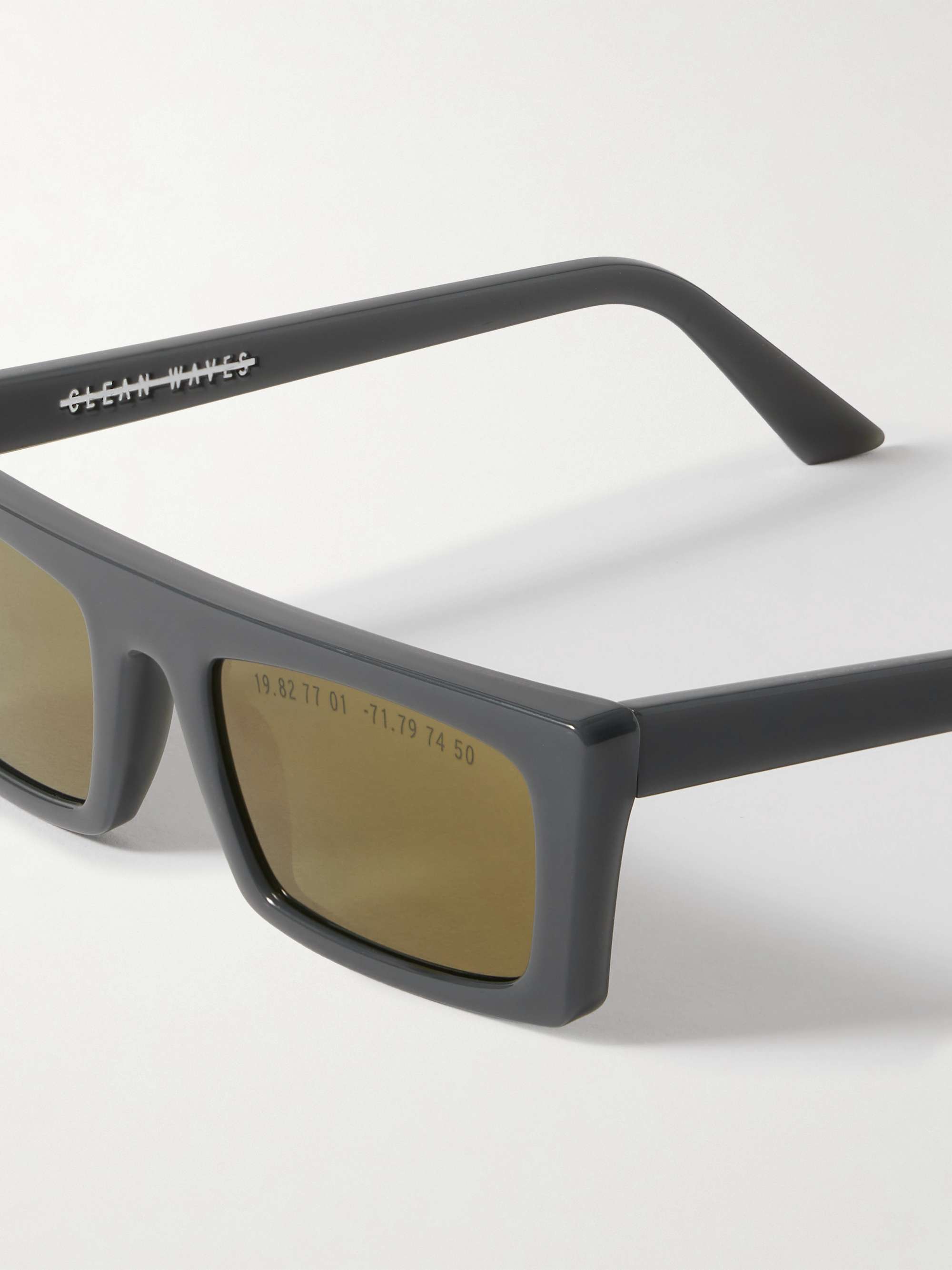 Dark gray + Parley for the Oceans Type 03 Low Rectangular-Frame Recyled ...