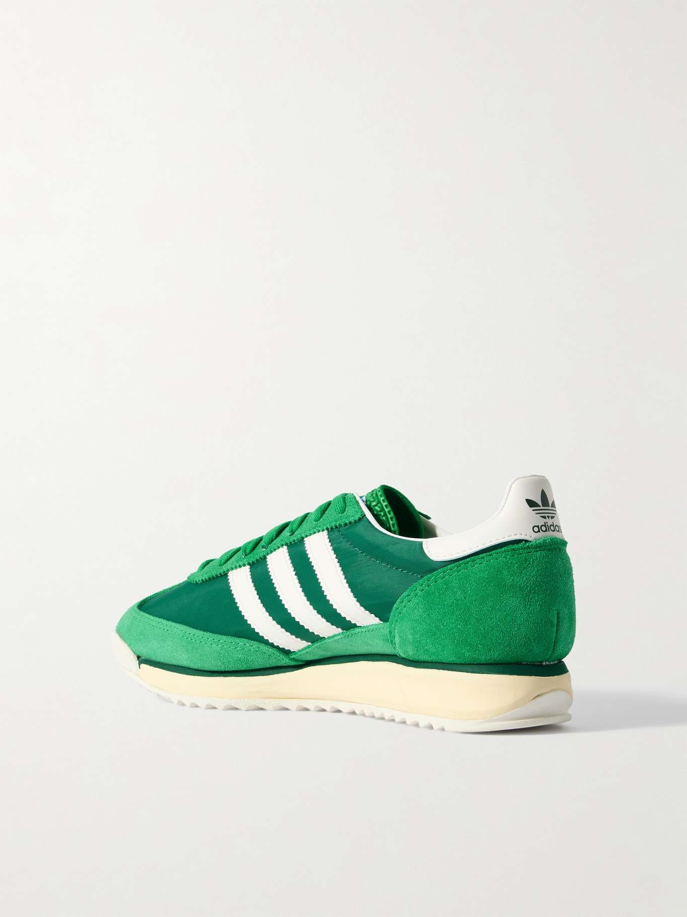 ADIDAS ORIGINALS SL72 RS Suede and Leather-Trimmed Mesh Sneakers for ...