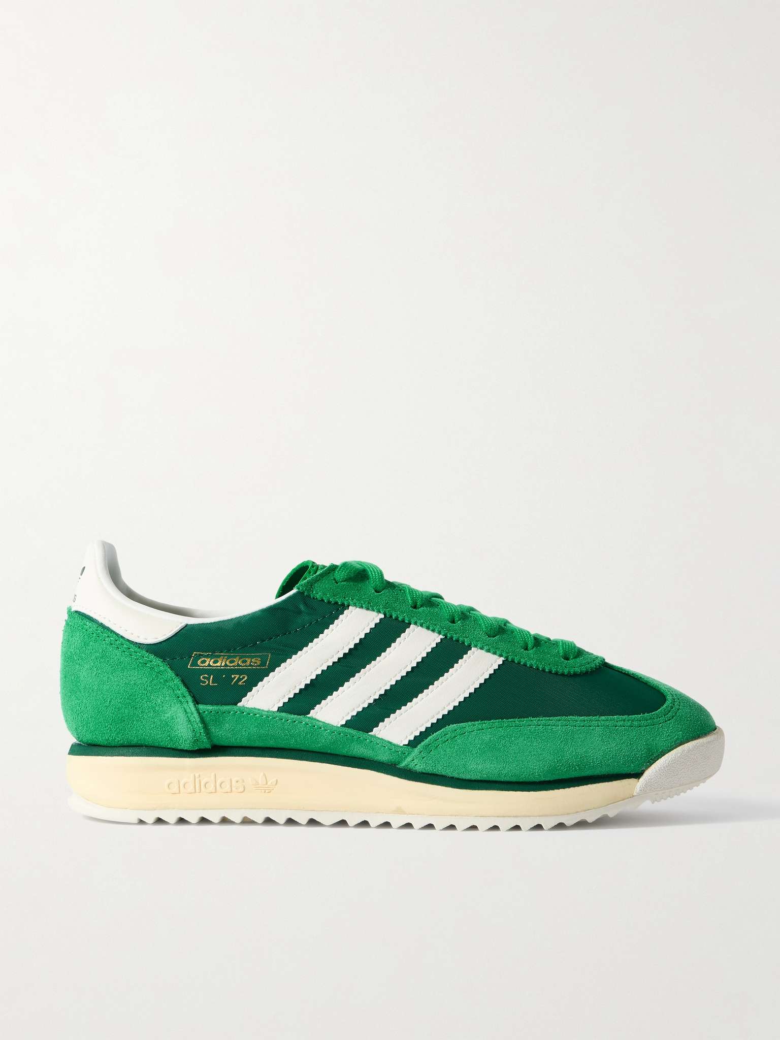 ADIDAS ORIGINALS SL72 RS Suede and Leather-Trimmed Mesh Sneakers for ...