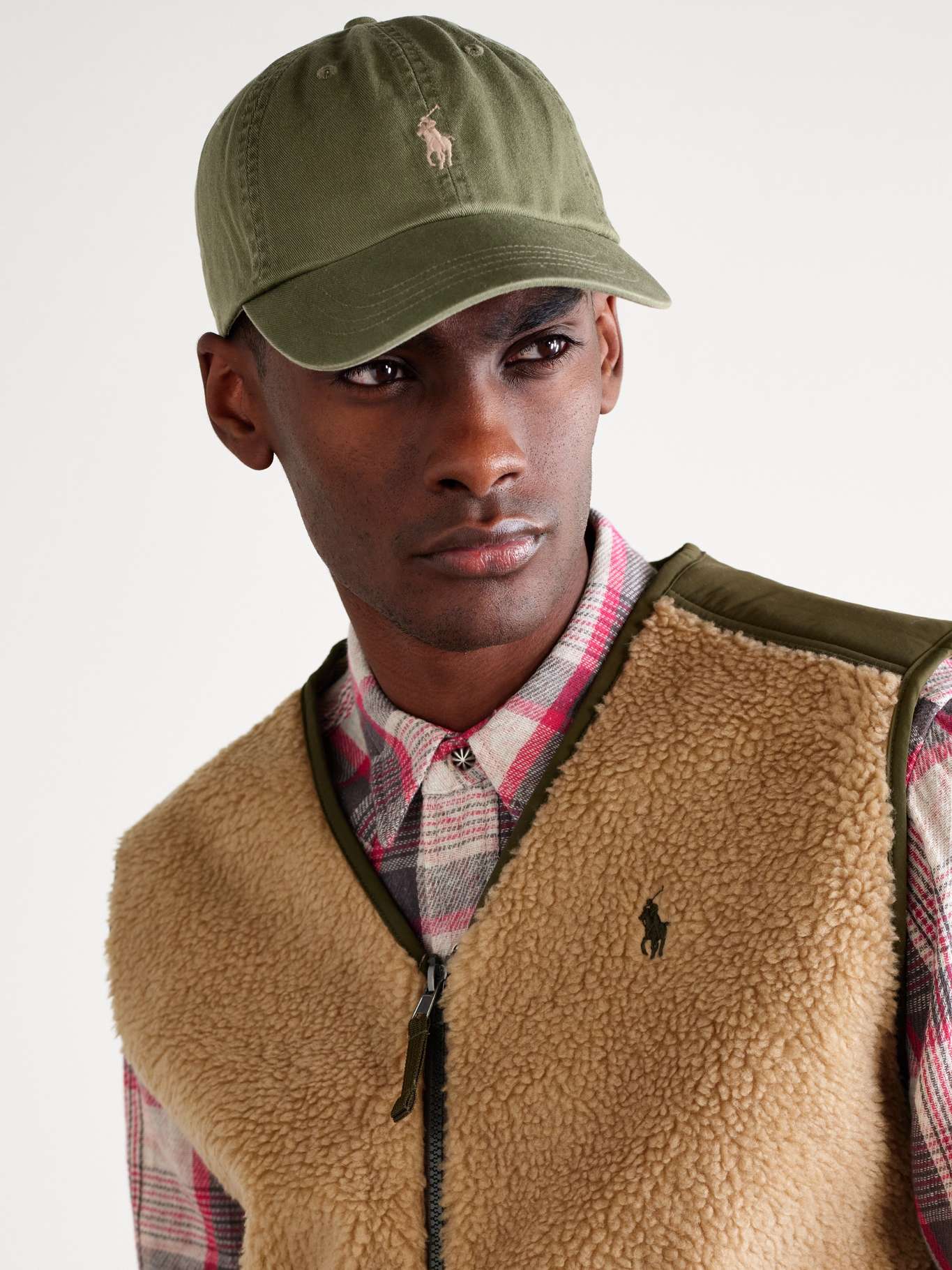 POLO RALPH LAUREN Logo-Embroidered Cotton-Twill Baseball Cap for Men ...