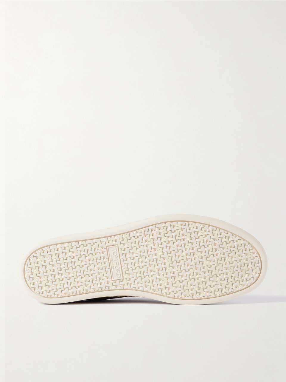 TOM FORD Warwick Perforated Full-Grain Leather Sneakers for Men | MR PORTER