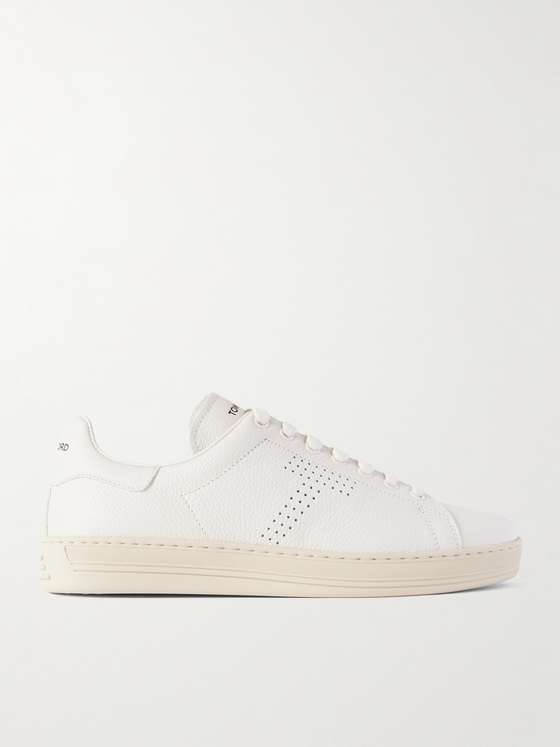 TOM FORD Warwick Full-Grain Leather Sneakers for Men | MR PORTER
