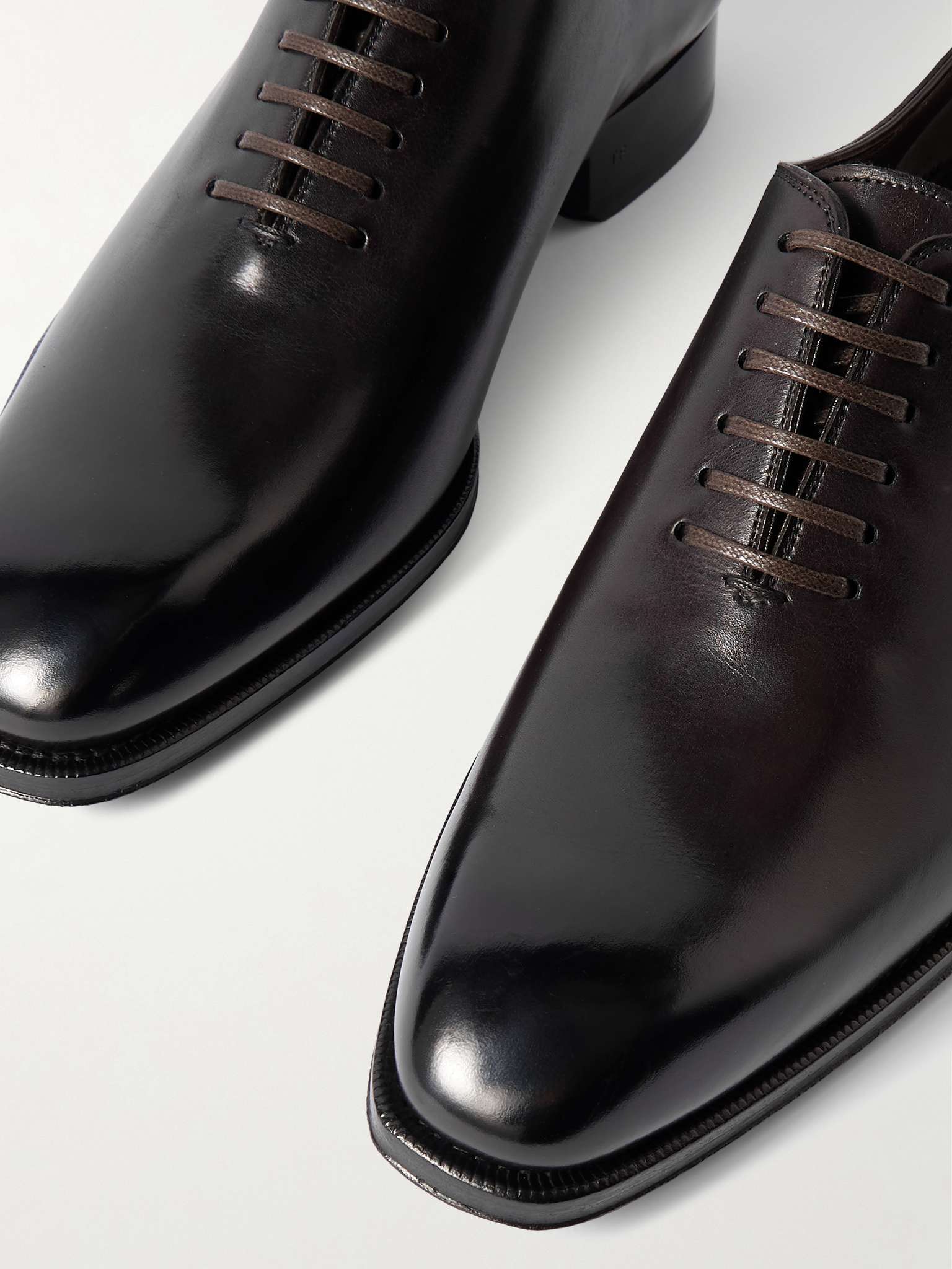 TOM FORD Elkan Leather Oxford Shoes for Men | MR PORTER