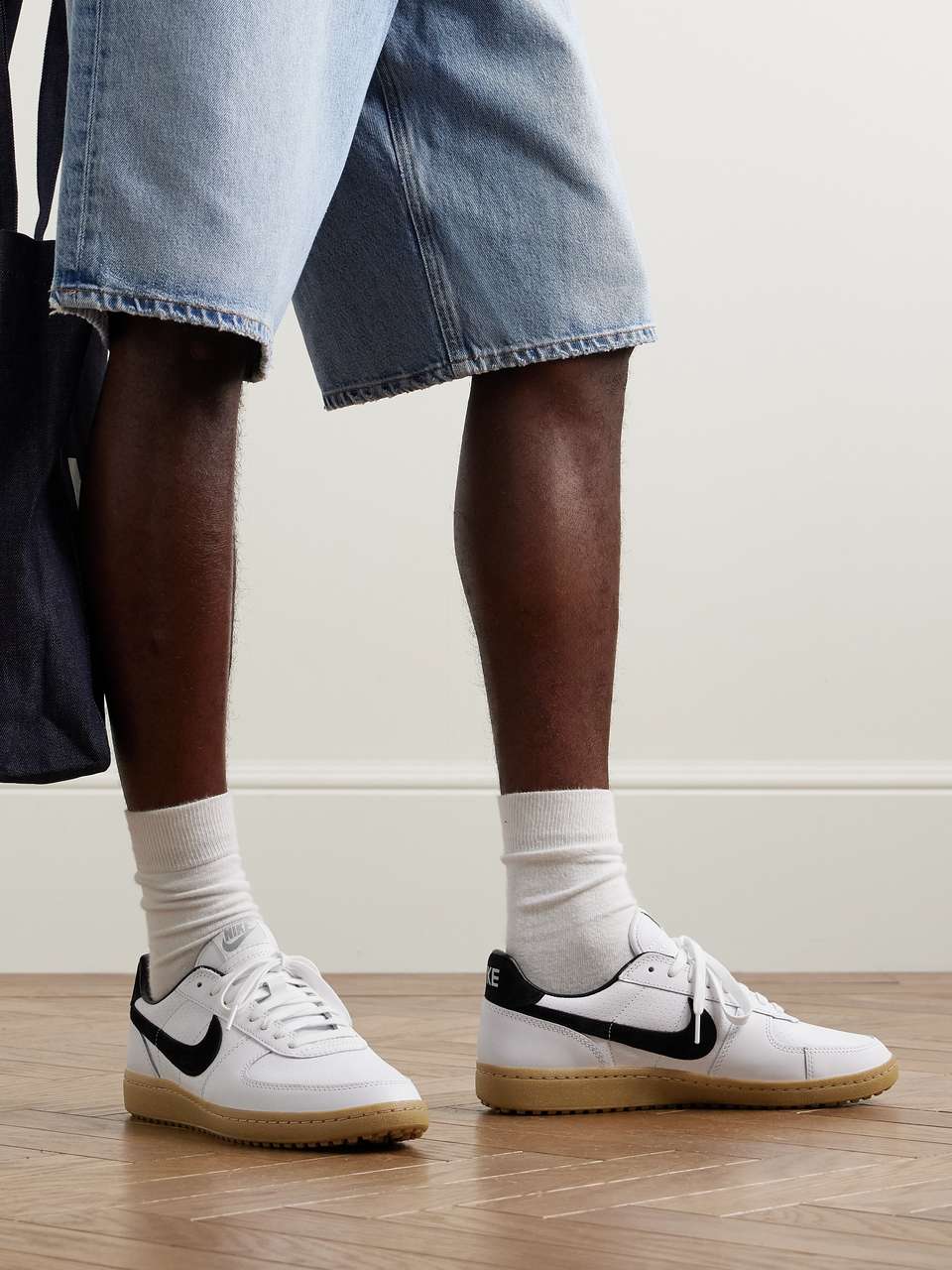 NIKE Field General 82 SP Suede-Trimmed Leather Sneakers for Men | MR PORTER