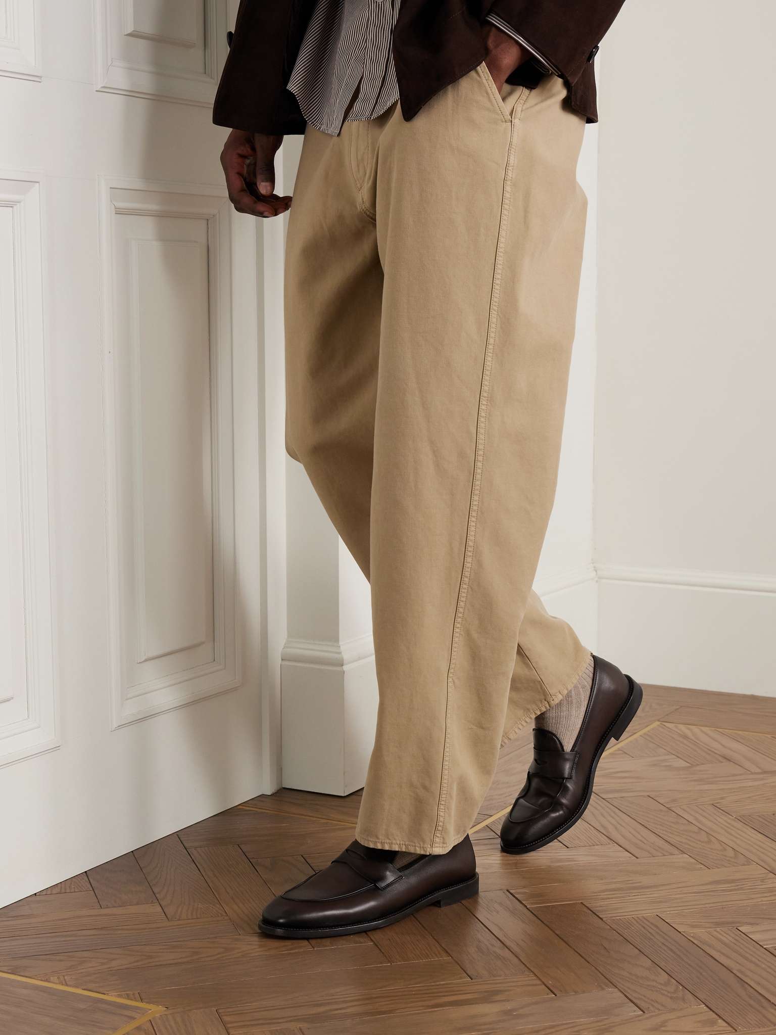 OFFICINE CREATIVE Opera 001 Leather Penny Loafers for Men | MR PORTER