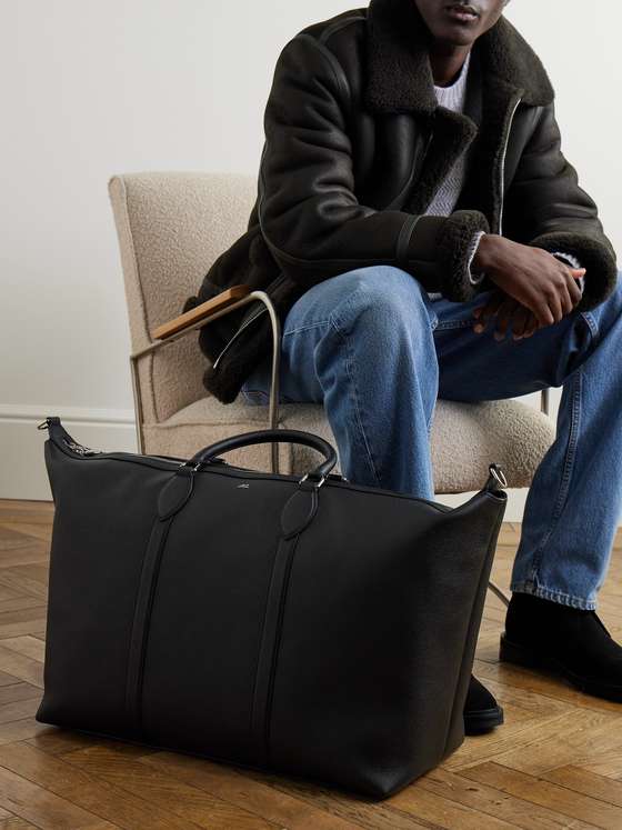 MR P. Full-Grain Leather Duffle Bag for Men | MR PORTER