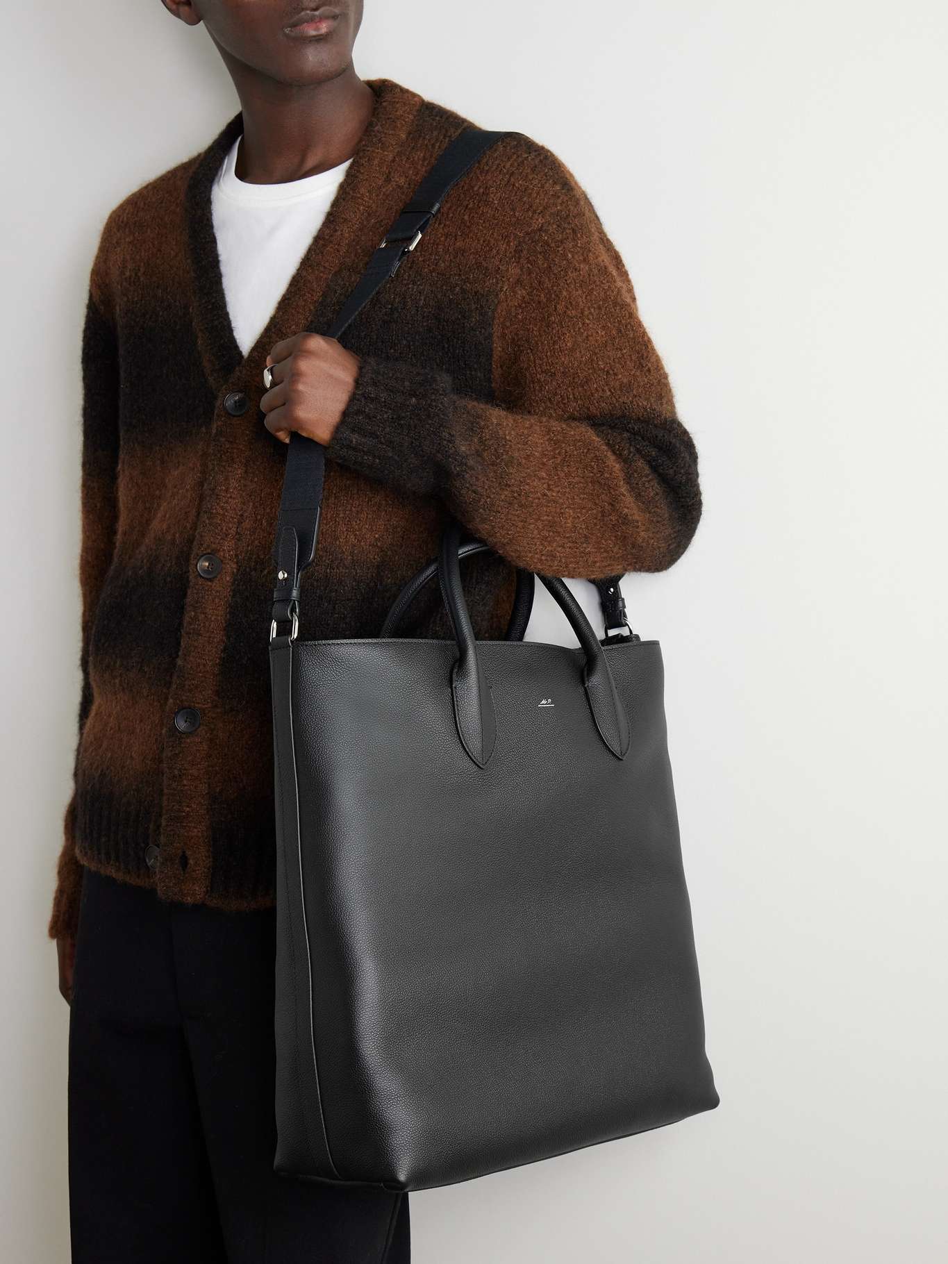 MR P. Full-Grain Leather Tote Bag for Men | MR PORTER