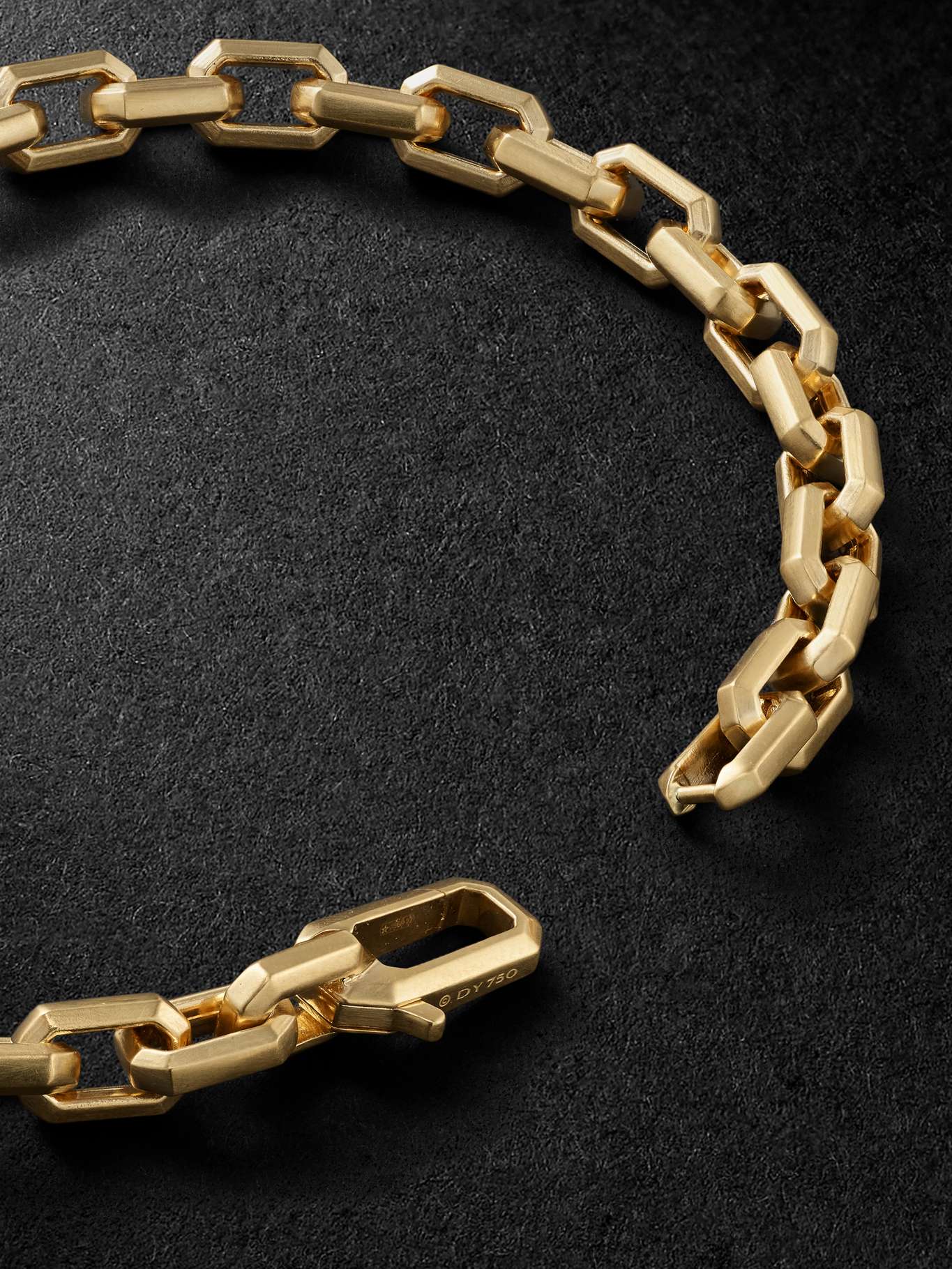 DAVID YURMAN Streamline® Link 18-Karat Gold Chain Bracelet for Men | MR ...