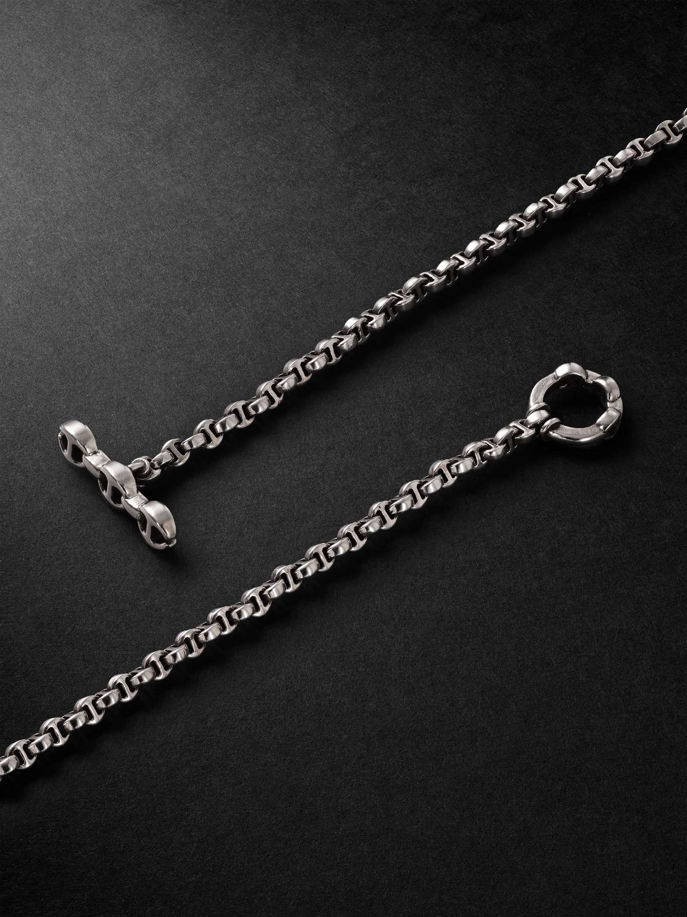 HOORSENBUHS Micro Open-Link™ Sterling Silver Chain Necklace for Men ...