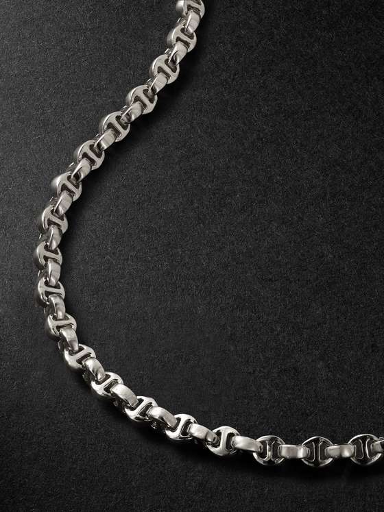 HOORSENBUHS Micro Open-Link™ Sterling Silver Chain Necklace for Men ...