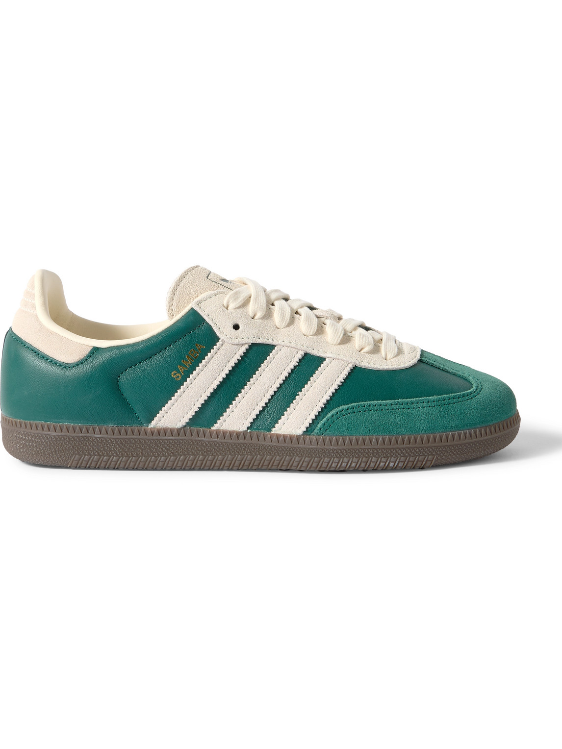 adidas Originals Samba OG Suede-Trimmed Leather Sneakers | Smart Closet