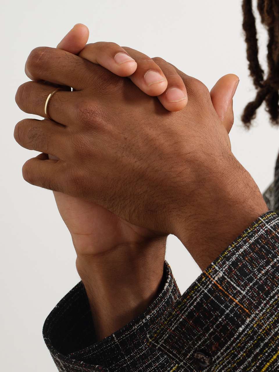 MATEO La Barre Gold Ring for Men | MR PORTER