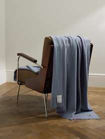 GOD'S TRUE CASHMERE Starlight Fringed Herringbone Cashmere Throw for ...