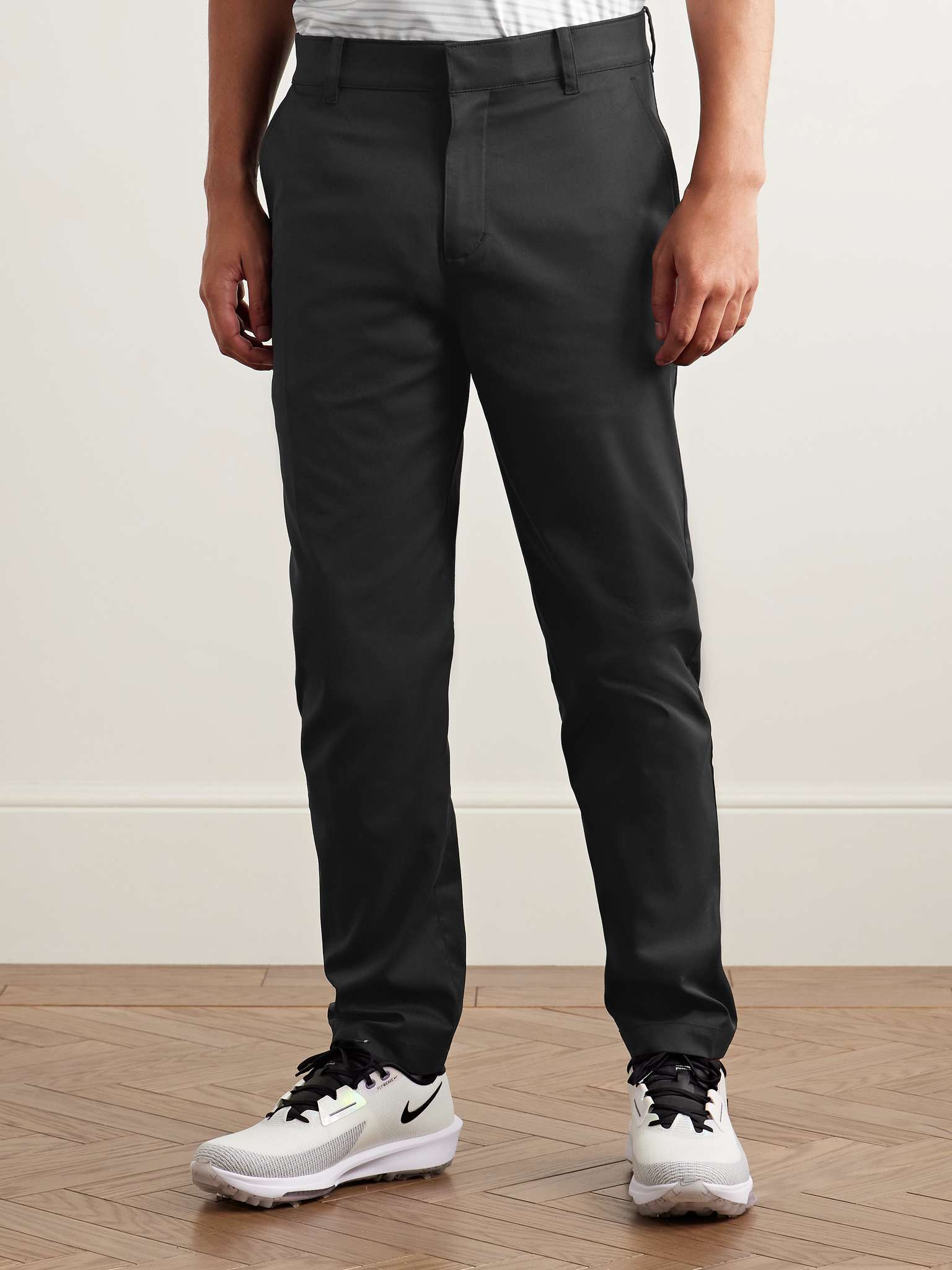 Black Tour Repel Slim-Fit Tech Herringbone-Twill Golf Chinos | NIKE ...
