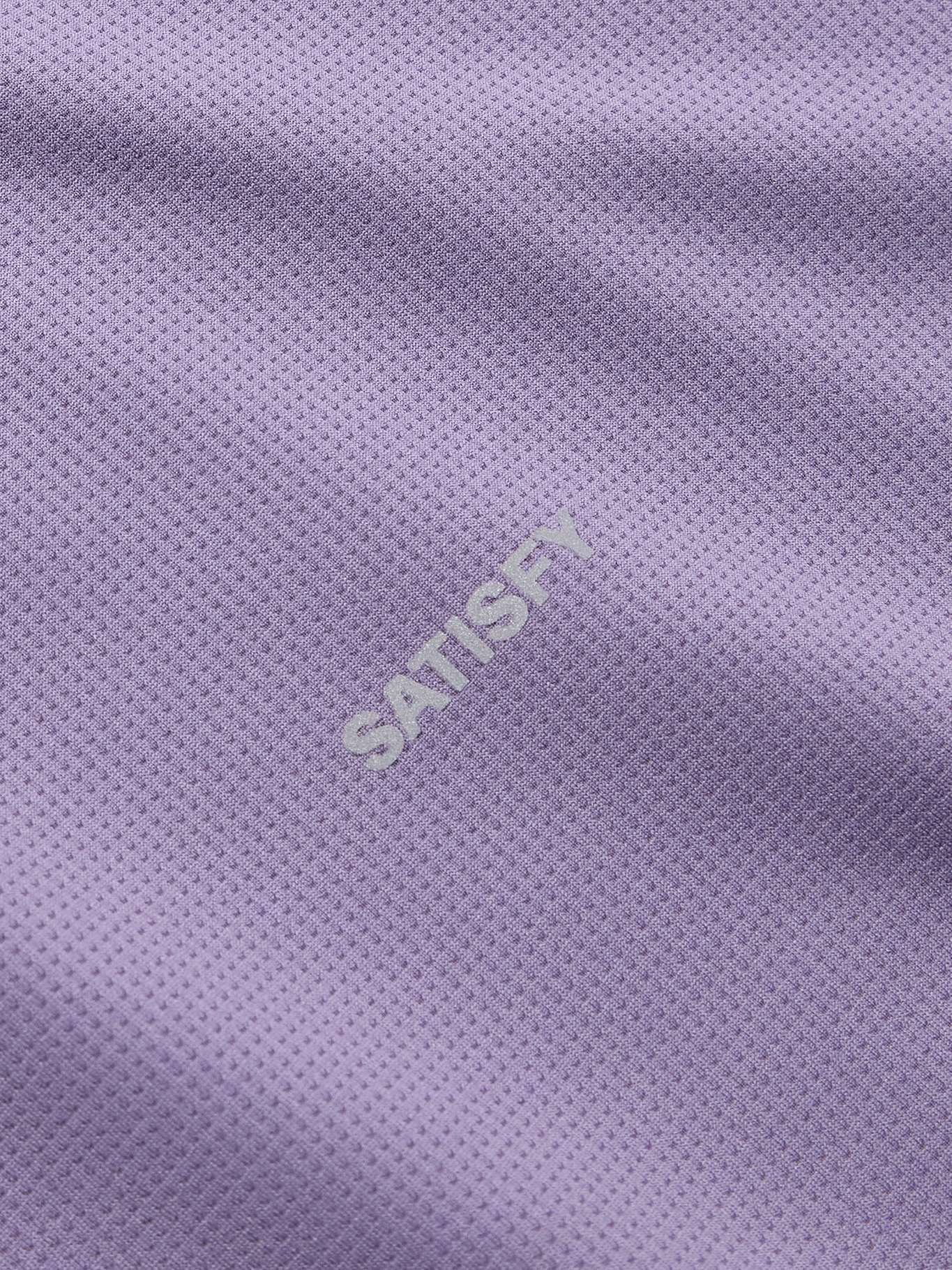 SATISFY Logo-Print Recycled AuraLite™ Tech T‑Shirt for Men | MR PORTER