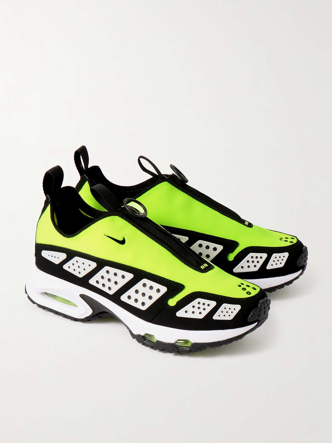 NIKE Air Max SNDR Rubber-Trimmed Scuba Sneakers for Men | MR PORTER