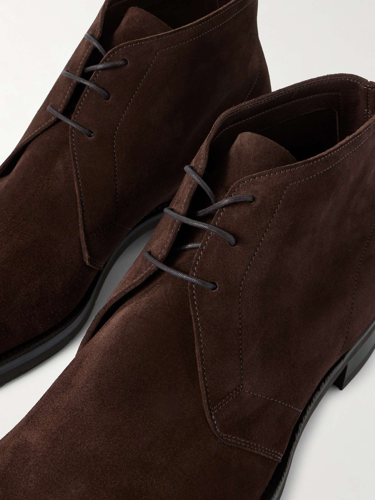 EDWARD GREEN Shanklin Suede Chukka Boots for Men | MR PORTER