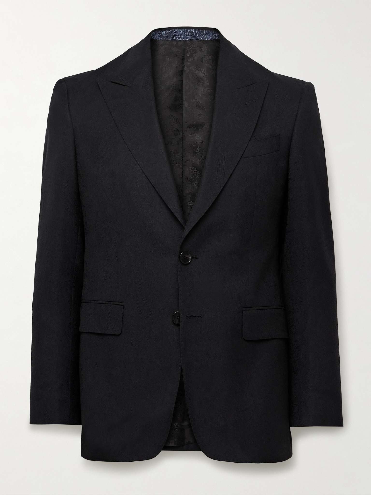 ETRO Wool and Silk-Blend Jacquard Tuxedo for Men | MR PORTER