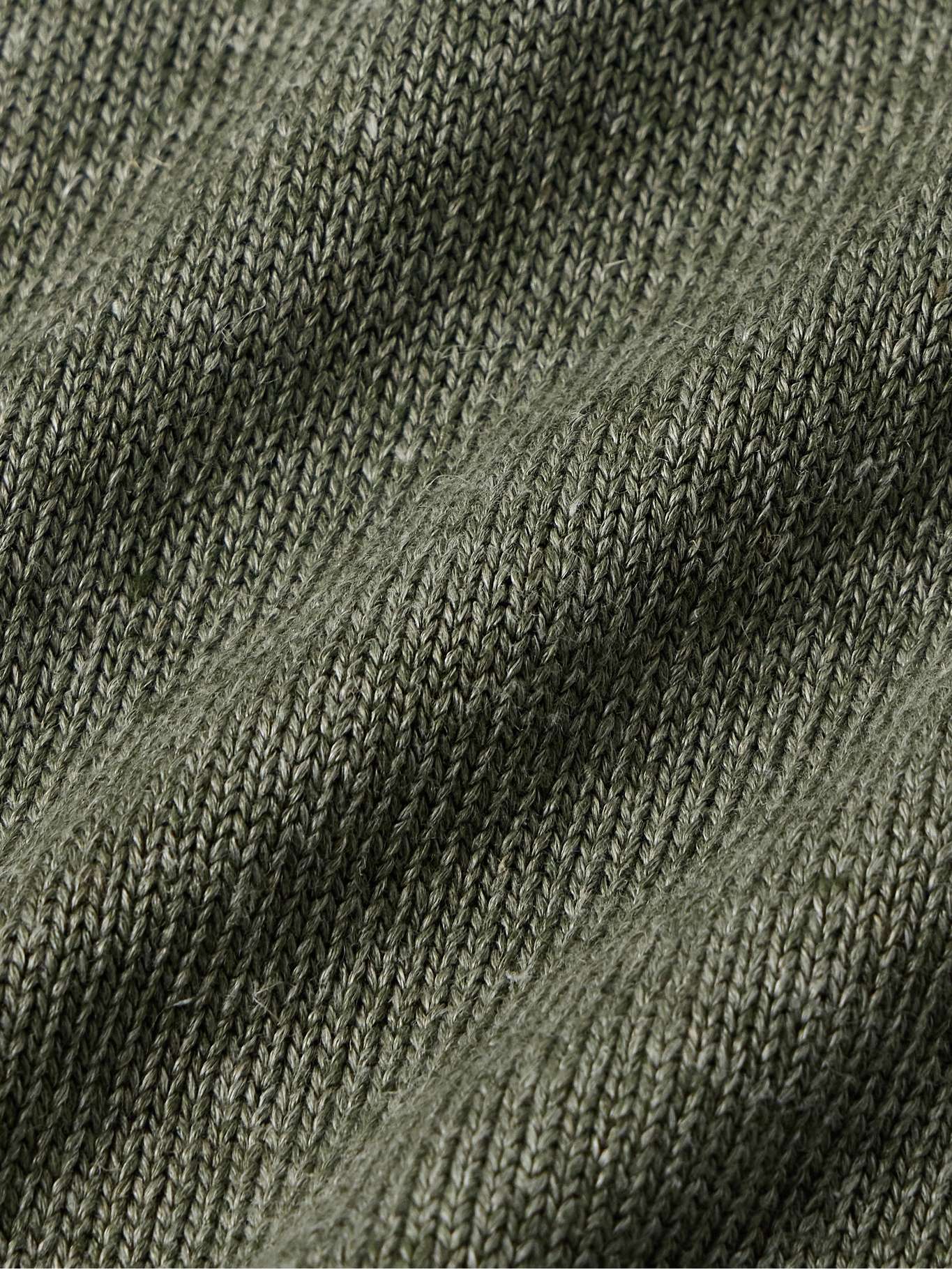 INIS MEÁIN Linen Cardigan for Men | MR PORTER