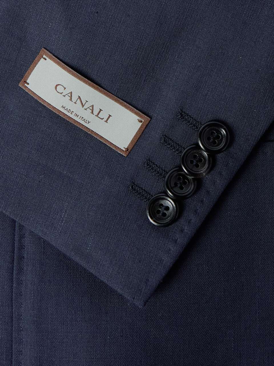 CANALI Kei Linen and Wool-Blend Suit Jacket for Men | MR PORTER