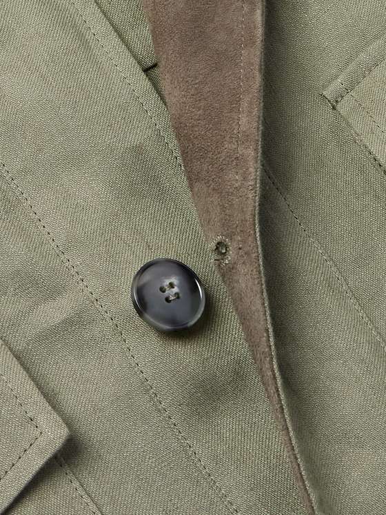 CANALI Linen-Canvas Jacket for Men | MR PORTER