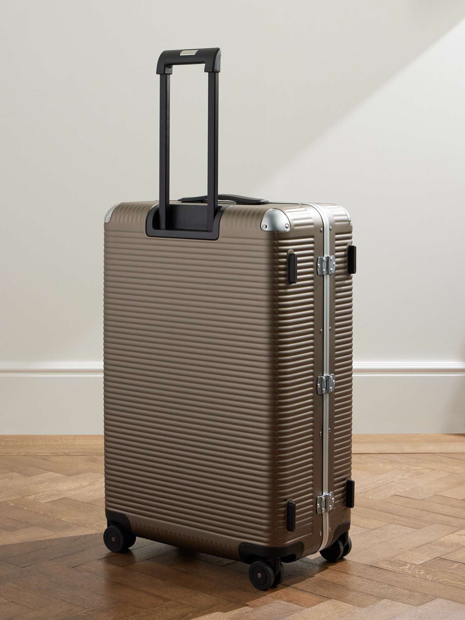 FPM MILANO Bank Light Spinner 76cm Leather and Aluminium-Trimmed ...