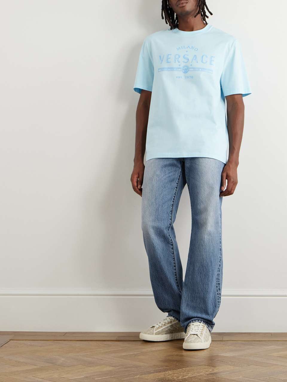 VERSACE Straight-Leg Jeans for Men | MR PORTER