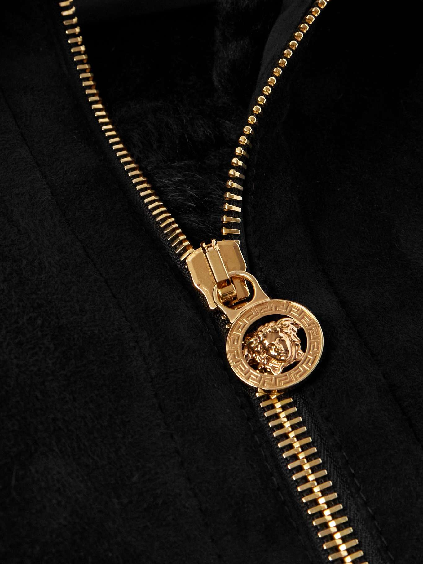 VERSACE Shearling Jacket for Men | MR PORTER