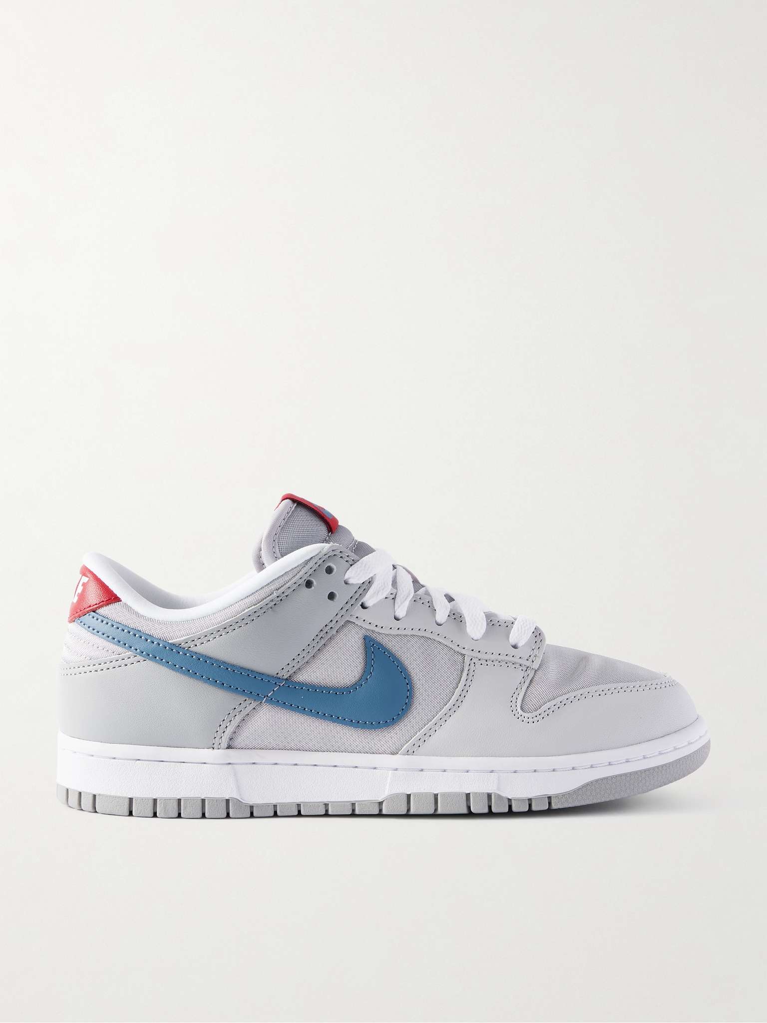 NIKE Dunk Low Mesh and Leather Sneakers for Men | MR PORTER