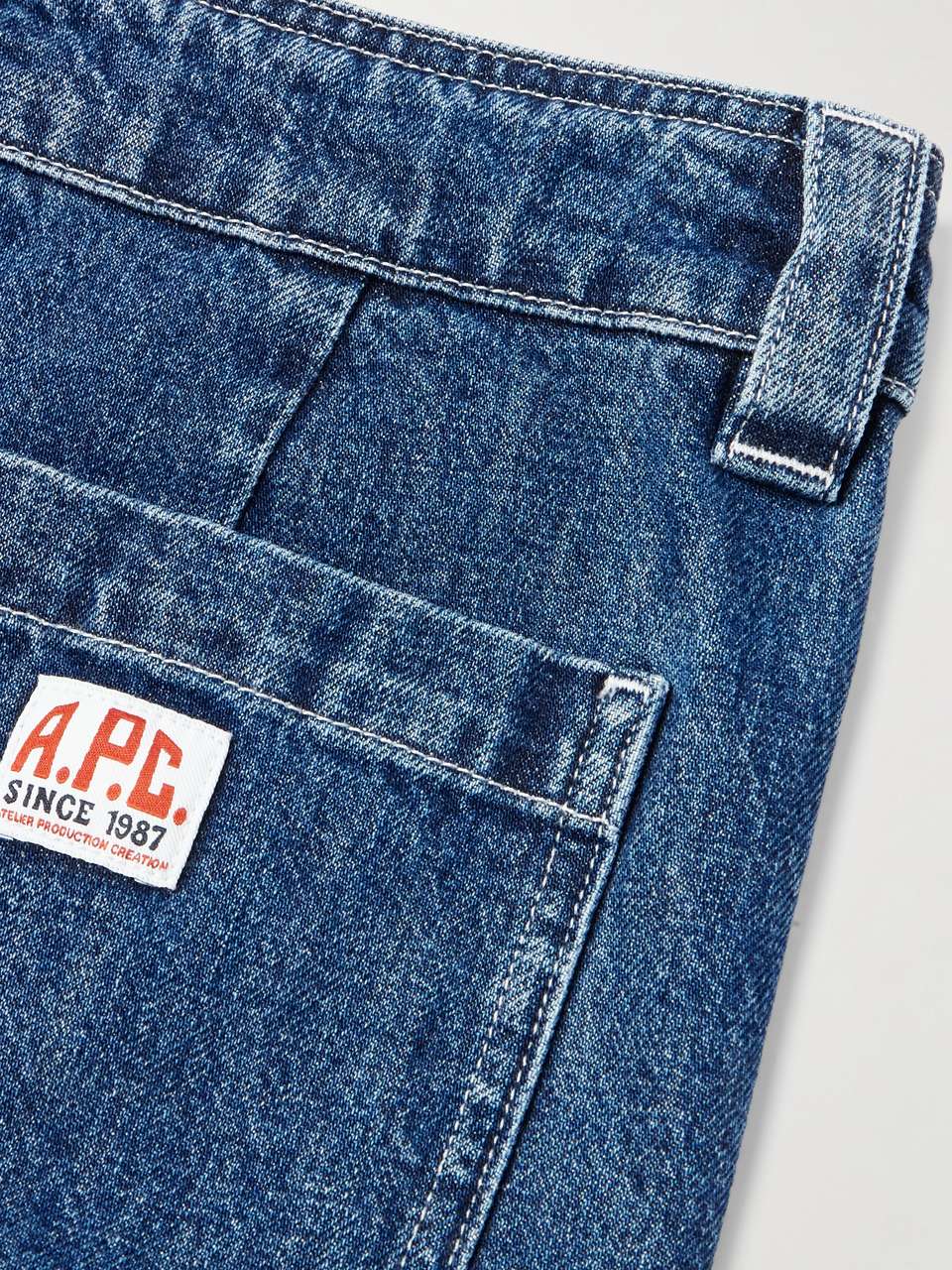 Blue Fergus Straight-Leg Jeans | A.P.C. | MR PORTER