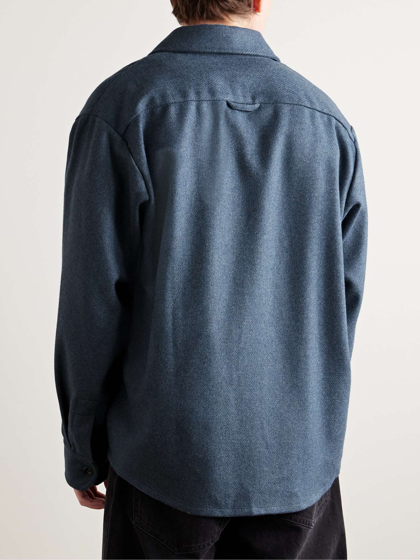 A.P.C. Bobby Wool-Blend Flannel Shirt for Men | MR PORTER