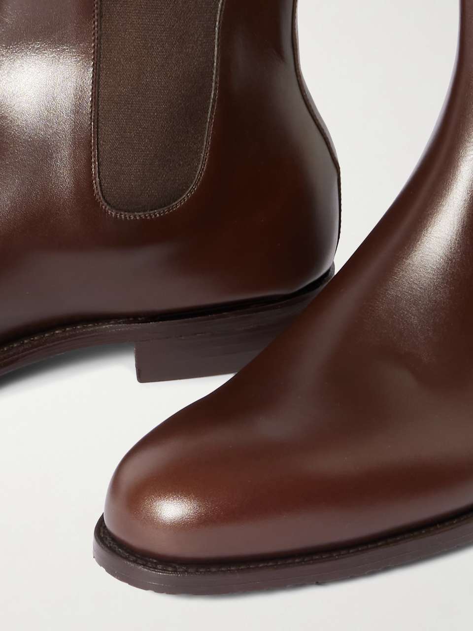 J.M. WESTON Leather Chelsea Boots for Men | MR PORTER