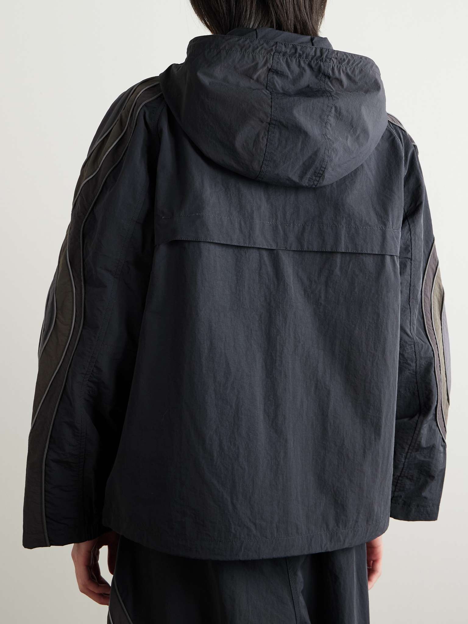 ERL Ufo Striped Shell Hooded Jacket for Men | MR PORTER