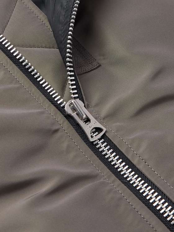 SACAI Padded Nylon-Twill Bomber Jacket for Men | MR PORTER