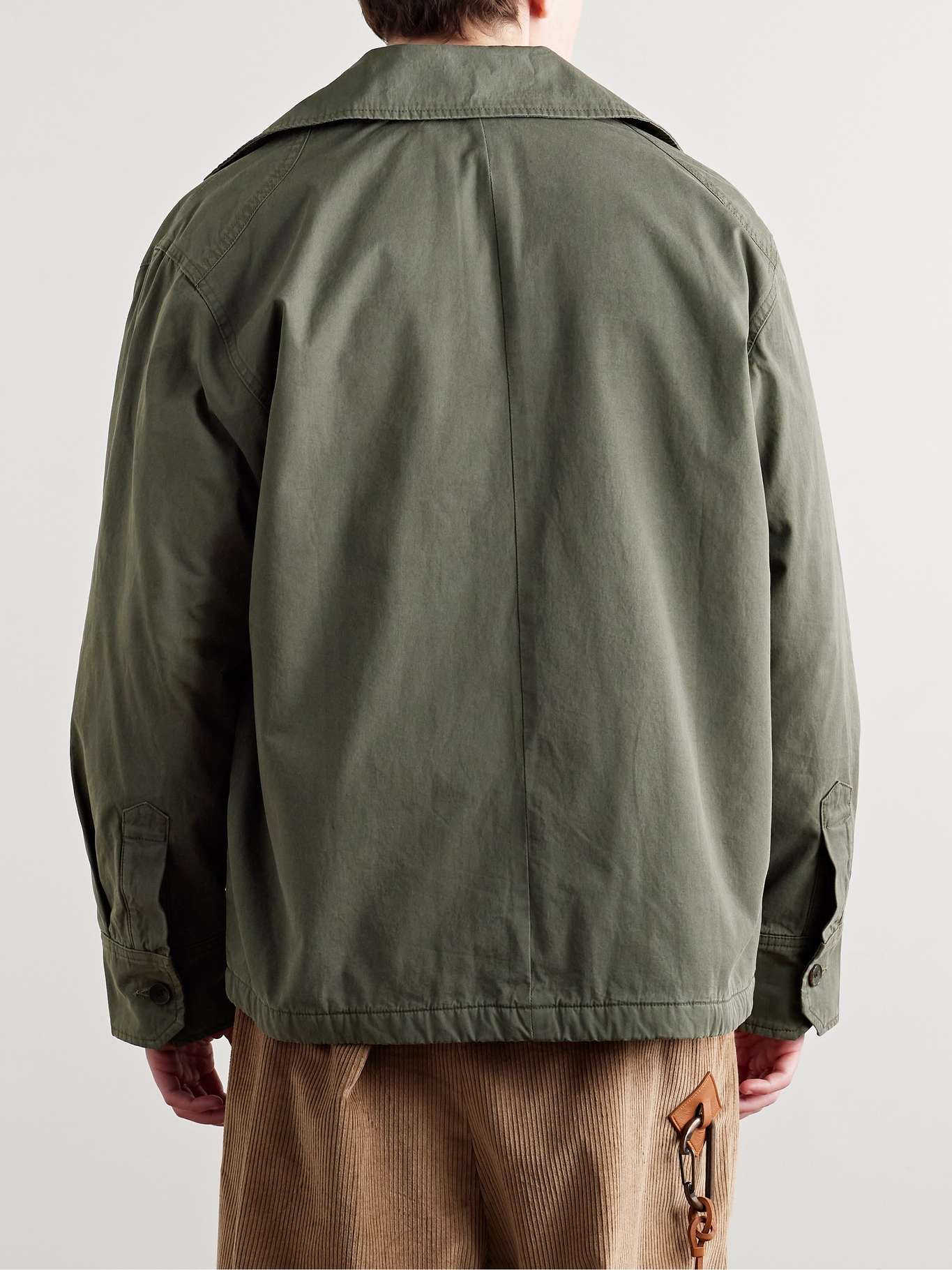 THE ELDER STATESMAN Cotton-Twill Chore Coat for Men | MR PORTER