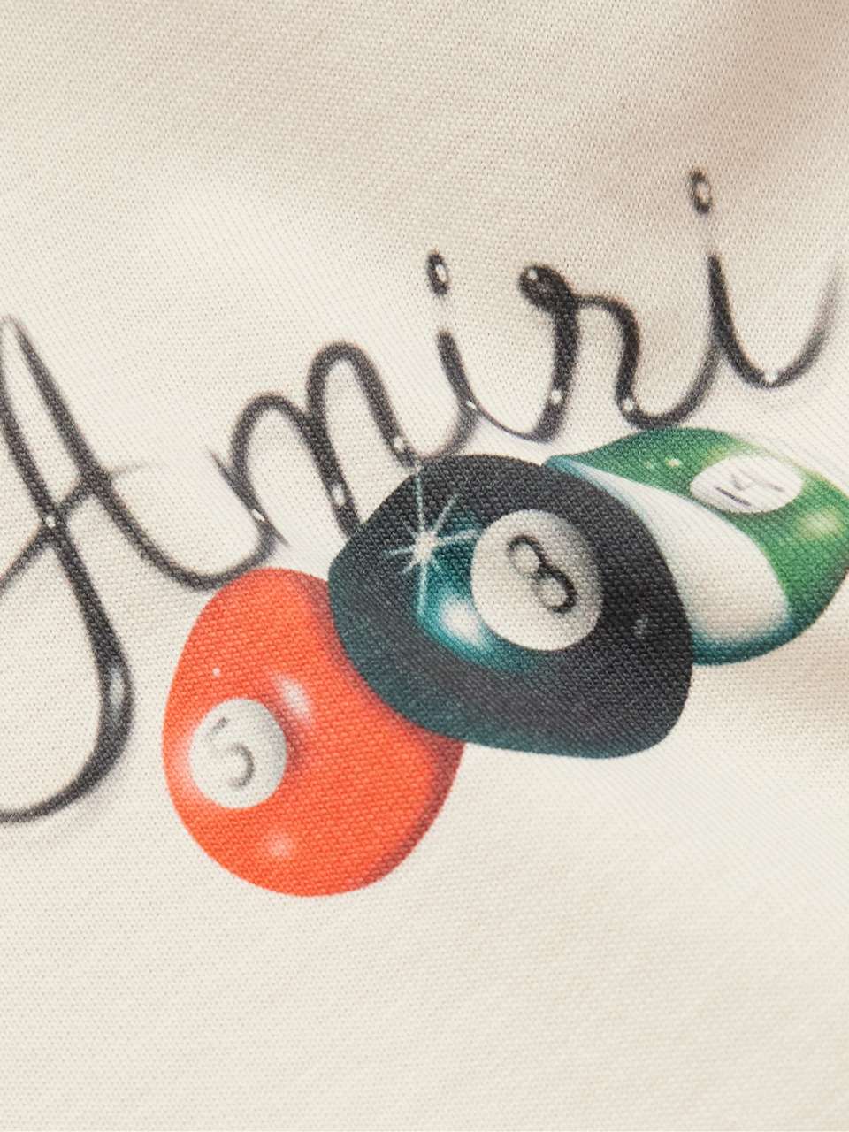AMIRI Pool Cue Logo-Print Cotton-Jersey T-Shirt for Men | MR PORTER