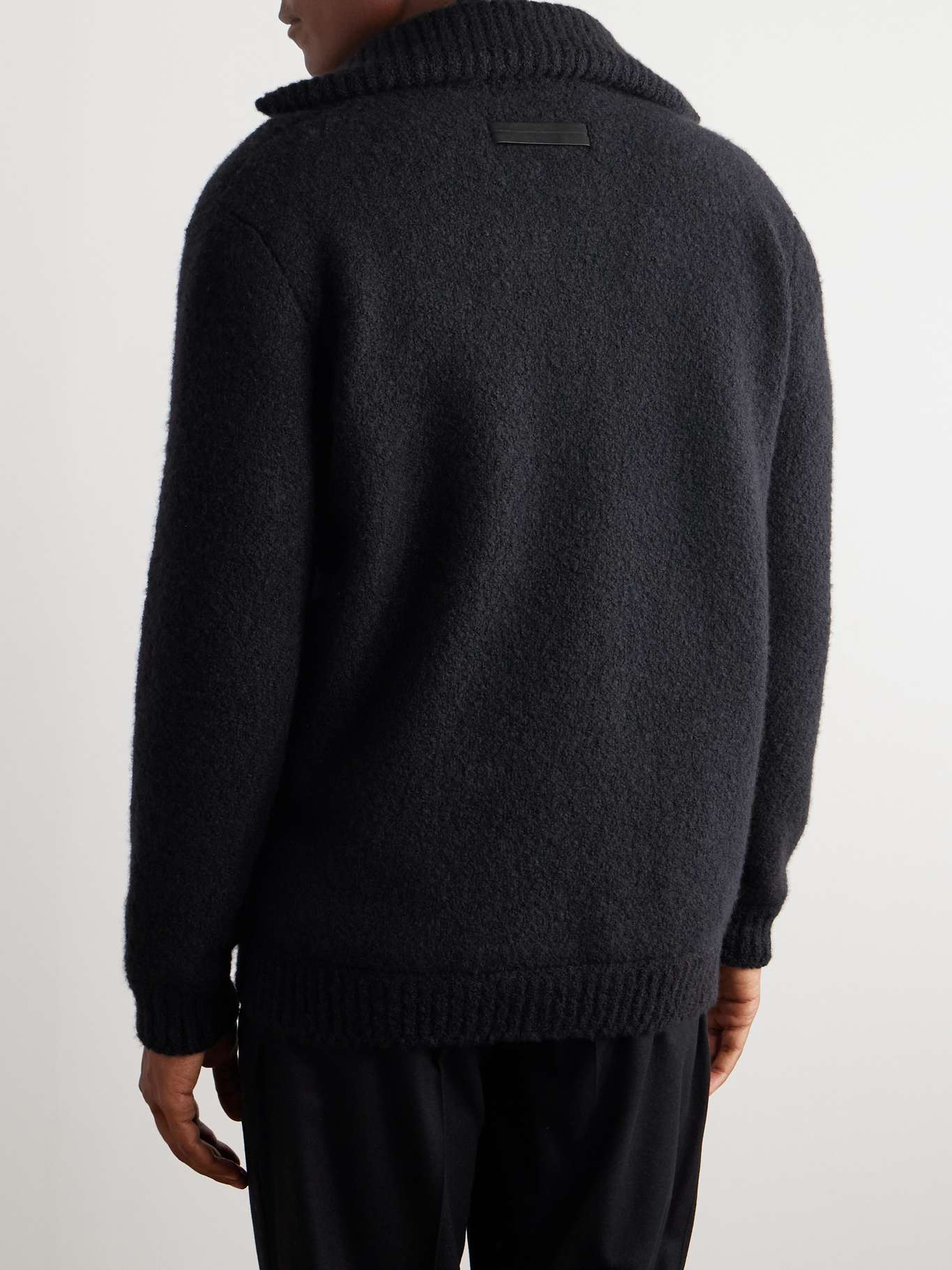 ZEGNA Brushed-Knit Field Jacket for Men | MR PORTER