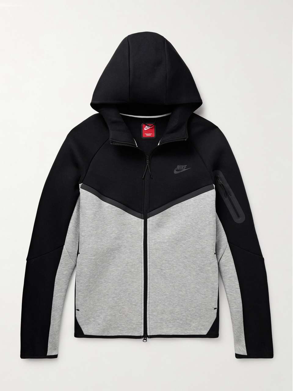 NIKE Windrunner Logo-Print Cotton-Blend Tech Fleece Zip-Up Hoodie for Men | MR PORTER