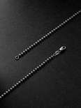 ALEX MOSS NEW YORK 18-inch 14-Karat White Gold Ball Chain Necklace for ...
