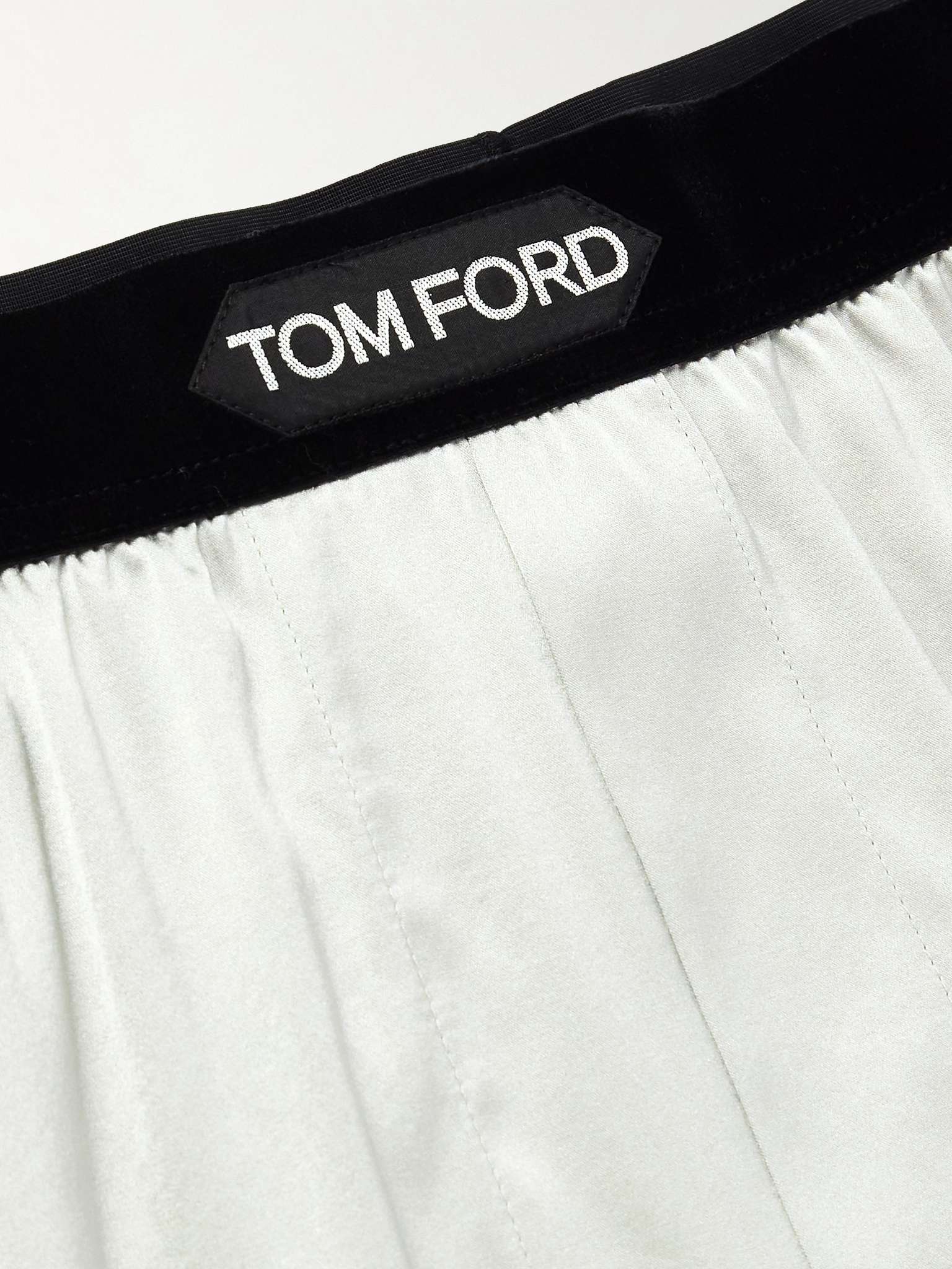TOM FORD Stretch-Silk Satin Boxers for Men | MR PORTER