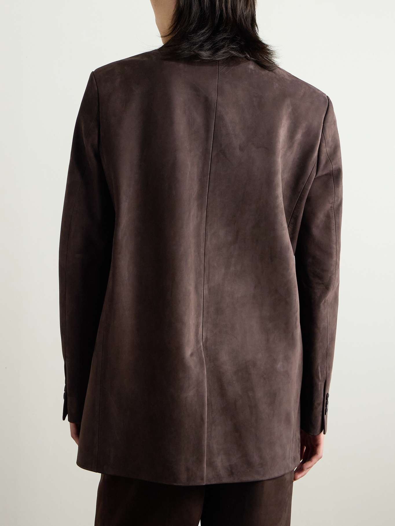 LOEWE Nubuck Suit Jacket for Men | MR PORTER