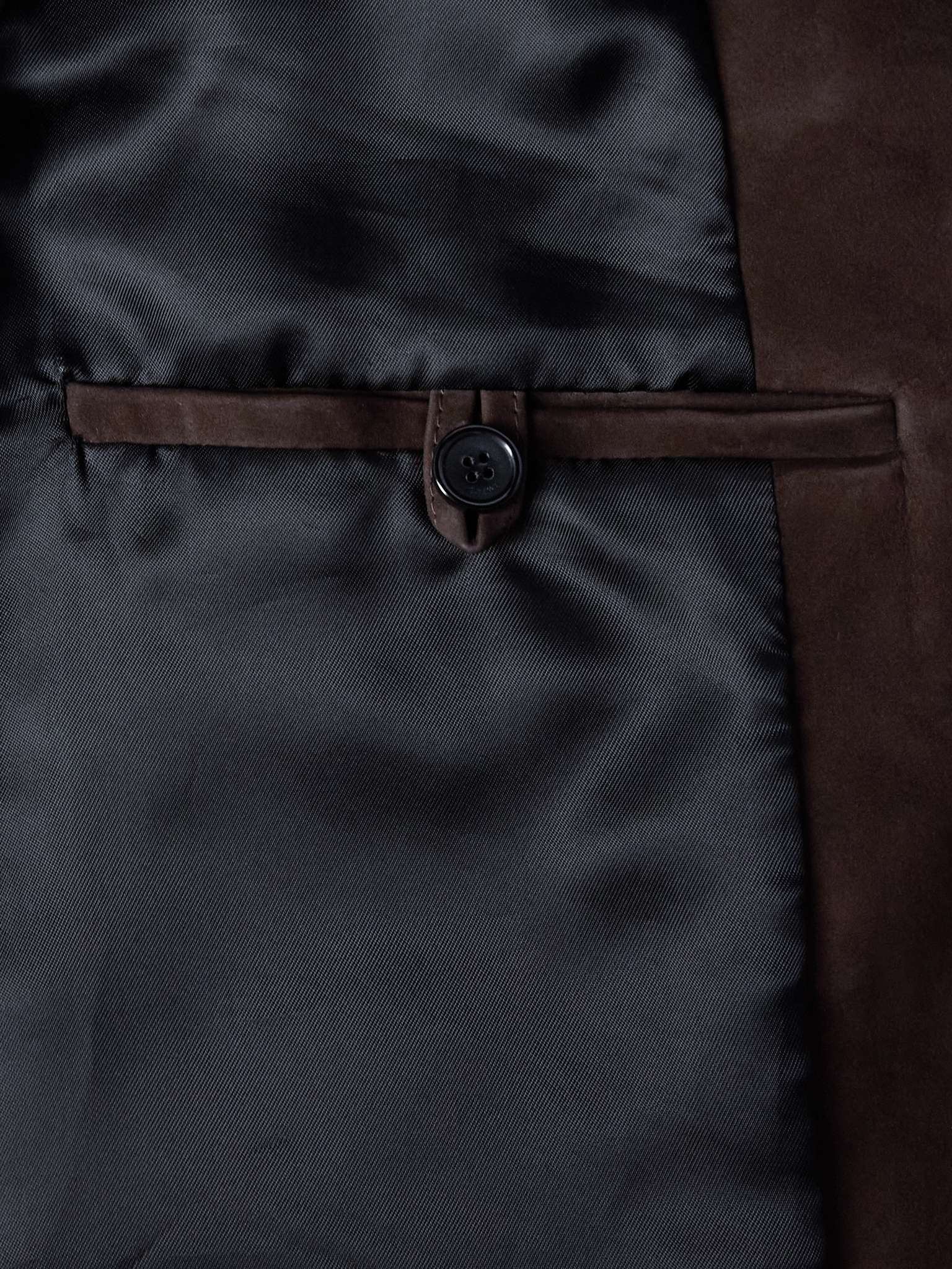 LOEWE Nubuck Suit Jacket for Men | MR PORTER