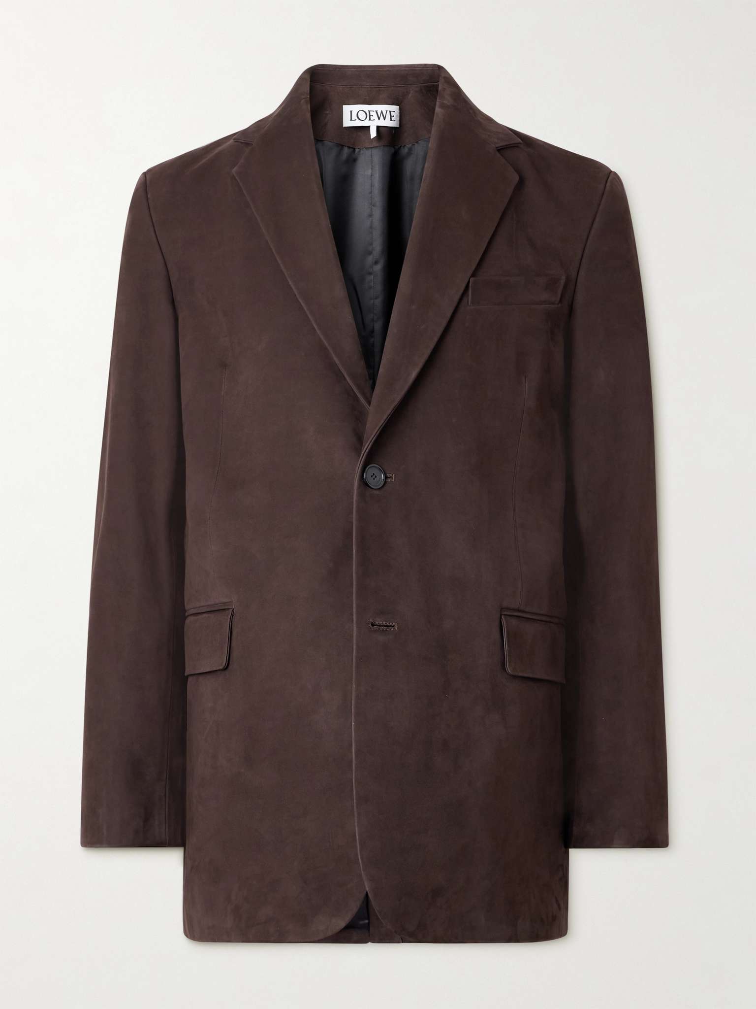 LOEWE Nubuck Suit Jacket for Men | MR PORTER