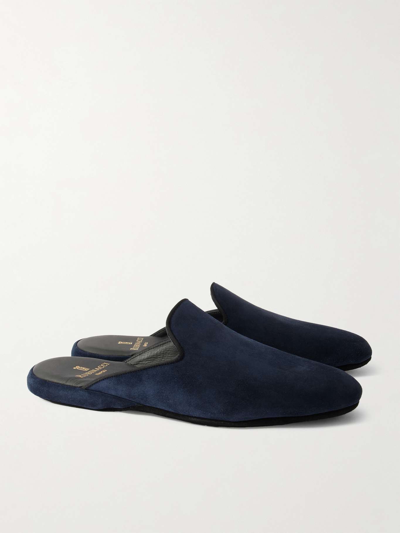 RUBINACCI Comfort Suede Slippers for Men | MR PORTER