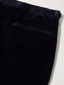 Navy Chapman Slim-Fit Straight-Leg Cotton-Corduroy Suit Trousers | RICHARD JAMES | MR PORTER