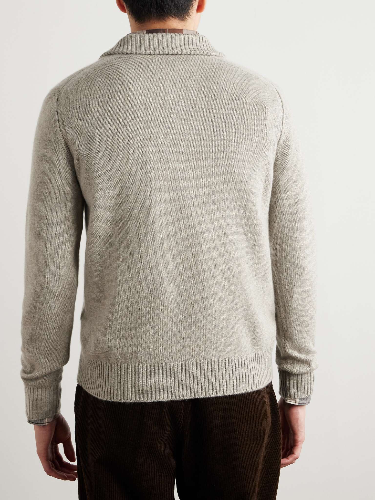 PURDEY Cashmere Zip-Up Sweater for Men | MR PORTER