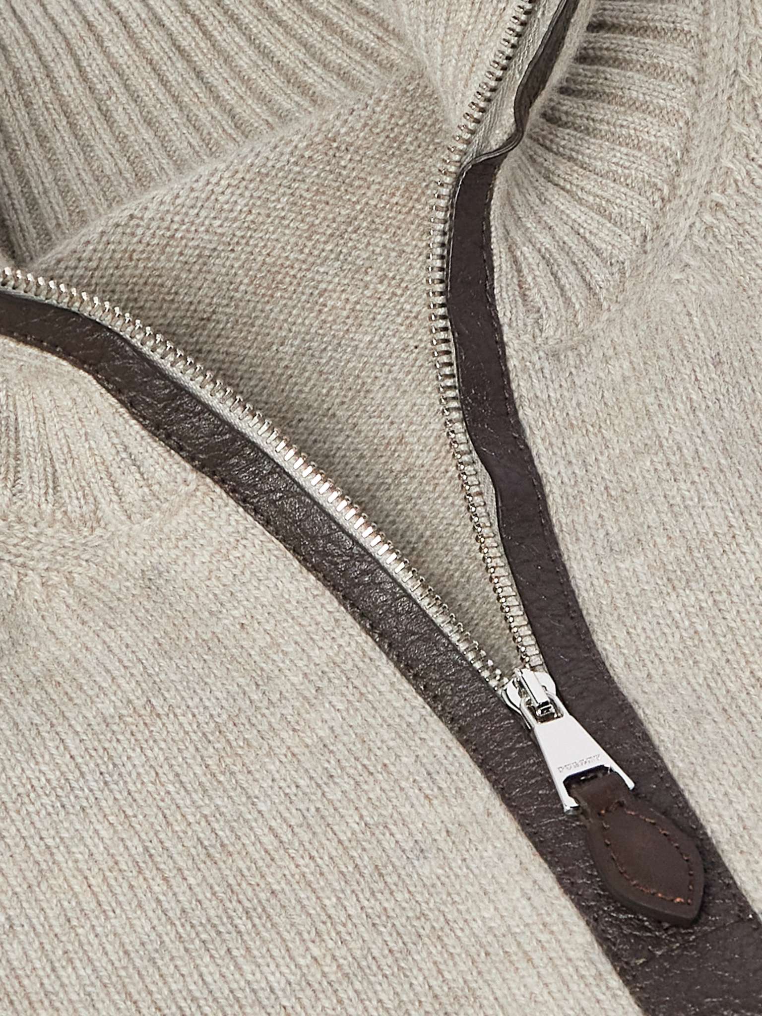 PURDEY Cashmere Zip-Up Sweater for Men | MR PORTER